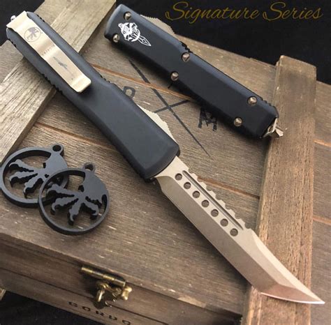 Microtech Ultratech Hellhound Tanto Otf 3 4 Sw Bronze 119 13