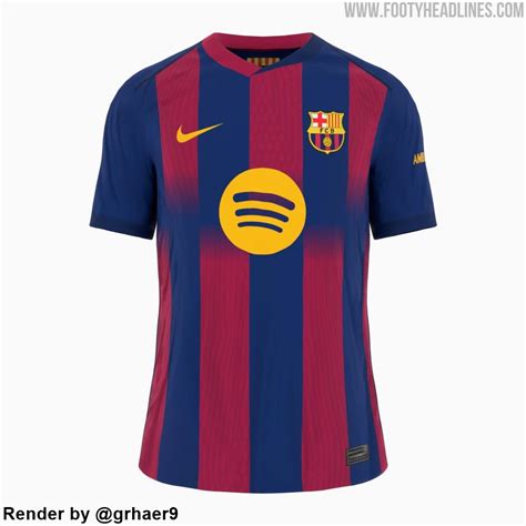 Fc Barcelona 25 26 Home Away And Third Kits Info And Designs Leaked