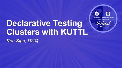 Kubernetes Cloud Devops Testing Ken Sipe