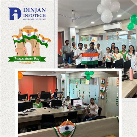 tech dinjan on linkedin independenceday proudmoment celebration unity teamspirit freedom…