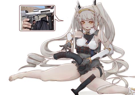 8 Ni Desert Eagle Girls Frontline Girls Frontline Absurdres