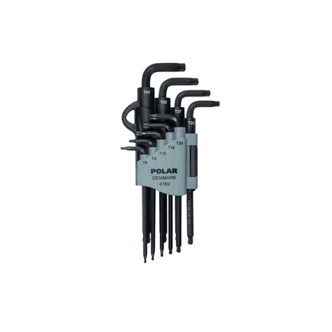 Long Key Set For Torx® Head Screws With Ballpoint Polartools Com