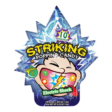Buy Striking Popping Candy Electric Shock 30g Chinese Supermarket