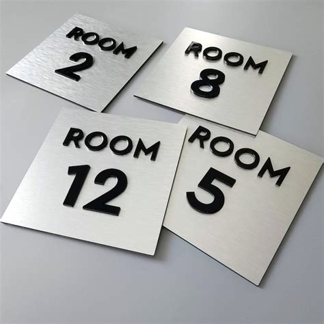 Trendy Number Signs Etsy