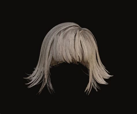 Artstation Hair Pack 1 Game Assets