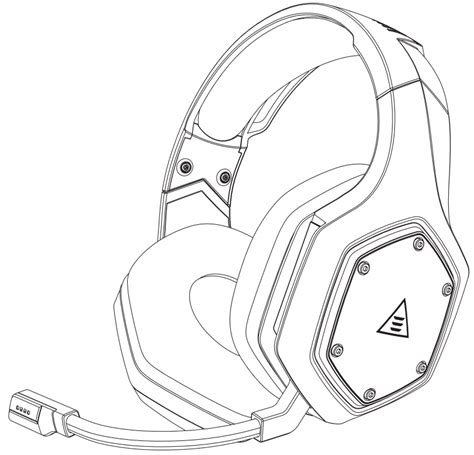 Eksa E1000 Wt Usb Wireless Gaming Headset User Manual