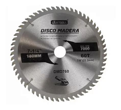 Disco De Serra Circular Toolstock De 7 Polegadas E 60 Dentes Mercadolivre