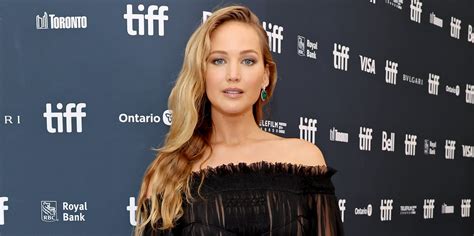 Jennifer Lawrence Wears Sheer Black Dior Dress At Tiff Ps Fashion