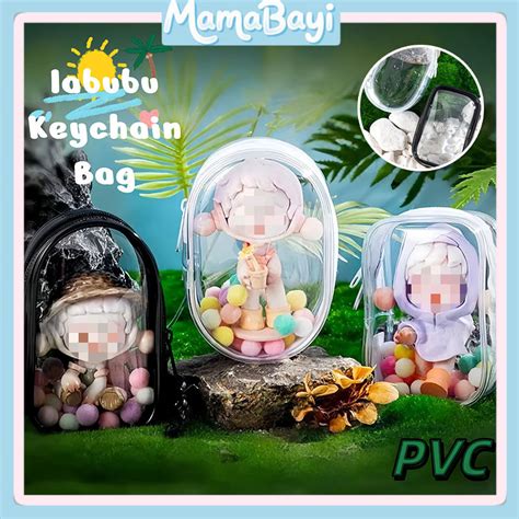 Jual Pvc Transparant Doll Tas Display Mini Tas Boneka Pvc Pouch For
