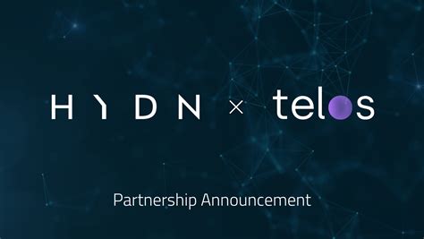 Hydn X Telos Foundation Partnership