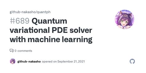 Quantum Variational Pde Solver With Machine Learning · Issue 689