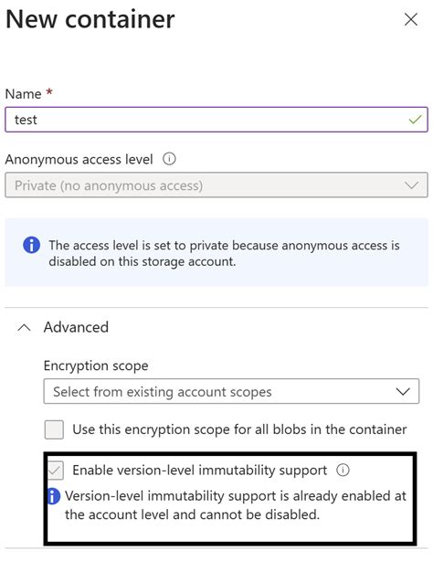 Cant Remove Account Level Worm To Delete Storage Container Microsoft Qanda