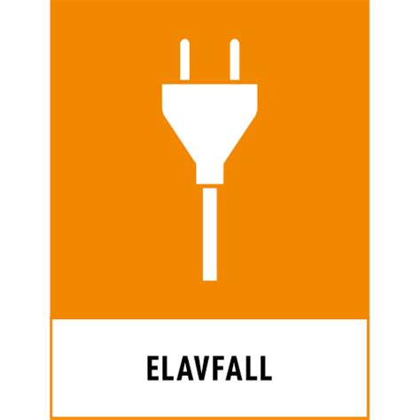 Matavfall Återvinningsskylt