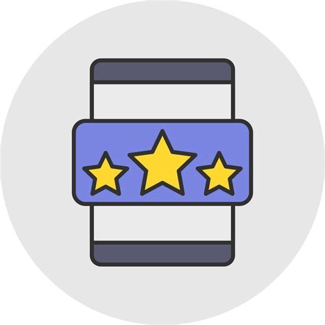 Favourite Line Filled Light Circle Icon 38977595 Vector Art At Vecteezy