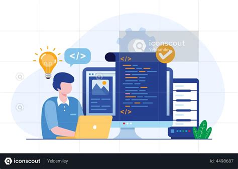 Coding And Programming Illustration Free Download People Illustrations