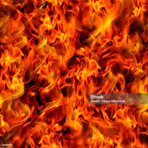 Seamless Fire Texture