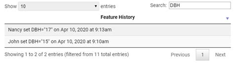 Tutorial Feature History Audit Trail Treeplotter Support
