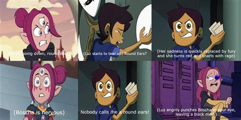 Luz Noceda Punches Boscha By Duongtoonmemes On Deviantart