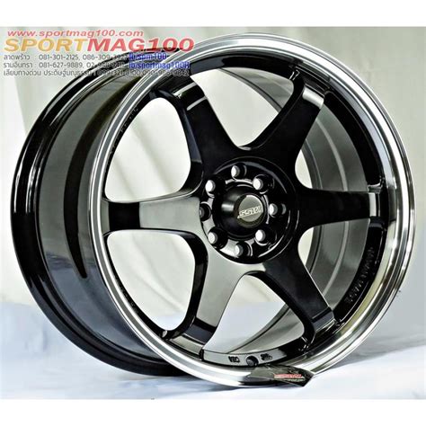 แม็กซ์ใหม่สุดฮิต Ssw Te37 สีดำขอบเงา 7 5 17นิ้ว 4รู100 108 Et38 [19857] Shopee Thailand