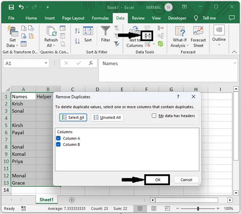 How To Remove Duplicates But Keep Blank Rows In Excel