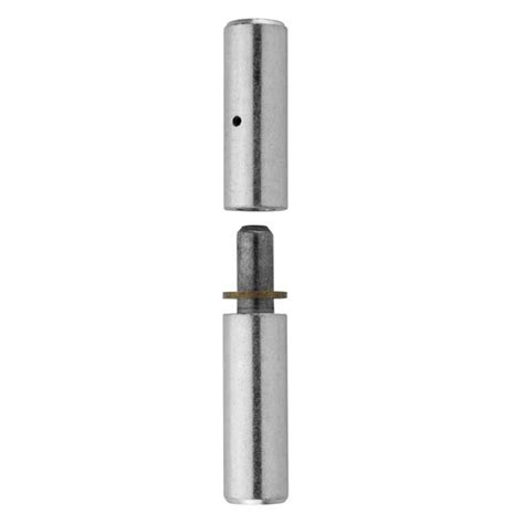 Door Hardware Round Profile Hinge With Brass Washer