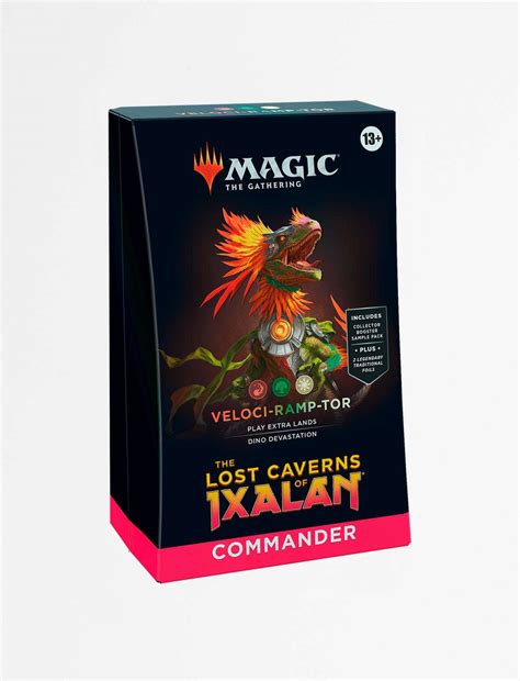 Magic The Gathering The Lost Caverns Of Ixalan Commander Deck Veloci