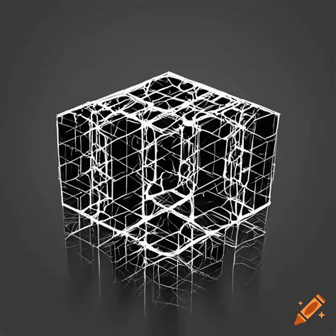 Cube 4d Drawing 4d Cube Tutorial Imcui