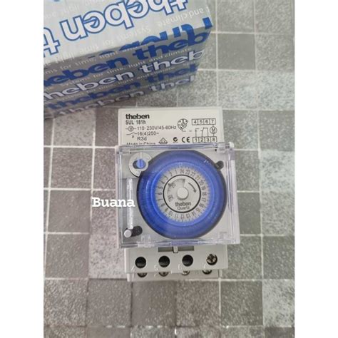 Jual Timer Analog Theben Timer Theben Sul 181h Teben Sul181h Shopee