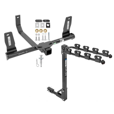 Trailer Tow Hitch W 4 Bike Rack For 10 15 Mercedes Benz