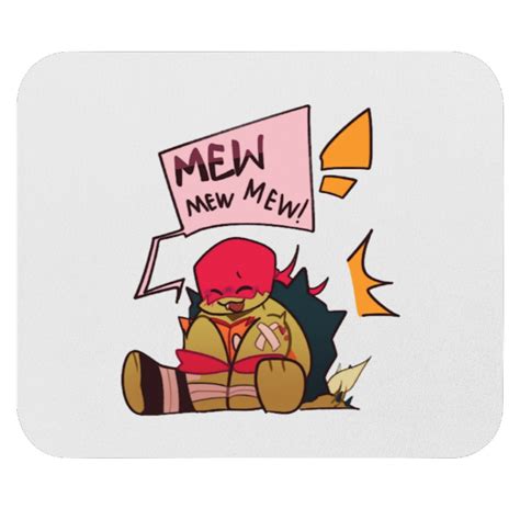 Cute Raph From Rottmnt Cute Raph From Rottmnt Mouse Pads Designed