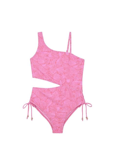 Traje De Baño Niña Teens Uv50 H2o Wear Rosado H2o Wear Pariscl