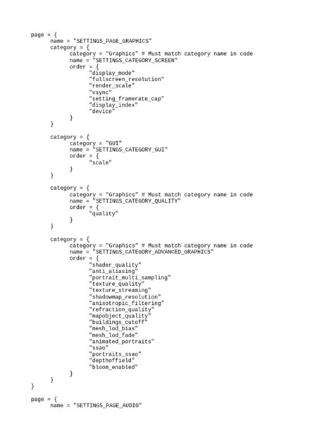 Settings Layout Pdf Computing Graphical User Interfaces