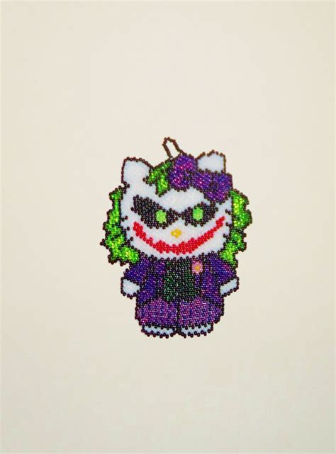Joker Hello Kitty By Maninthebook Kandi Photos On Kandi Patterns