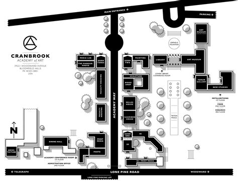 Cranbrook Schools Map At Victor Gordon Blog