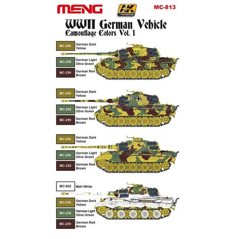 Ww2 German Vehicle Camouflage Patterns Jxlha