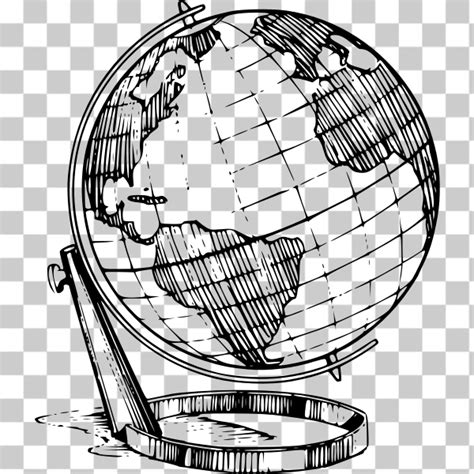 Free Svg Globe Drawing Image Nohatcc