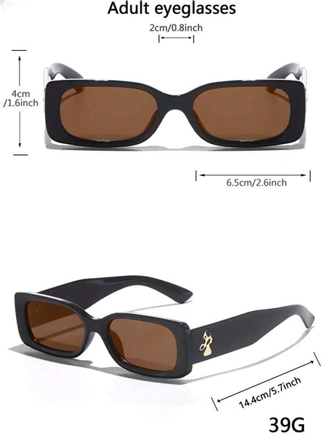 New Fashion Retro Small Rectangle Fashion Glasses For Men Pctrend Mushroom Designs Street Shades