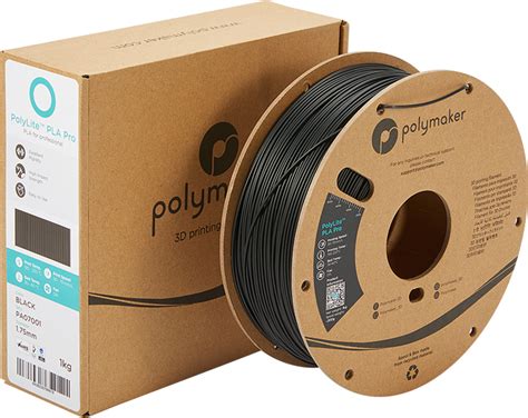 Polymaker Polylite Pla Pro Black 3djake International