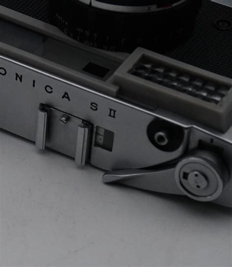 Hot Shoe Design Of A Konica Lens Shutter Rangefinder Camera Vintage Shop Japan