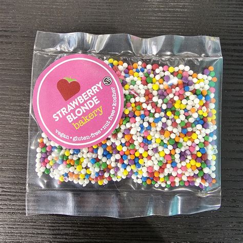 Sprinkle Package Strawberry Blonde Bakery