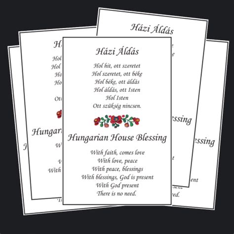 Hungarian House Blessing Value Pack Hungarian Store