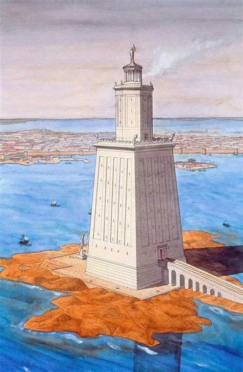 Alexandria Lighthouse Egypt Ancient Alexandria Alexandria