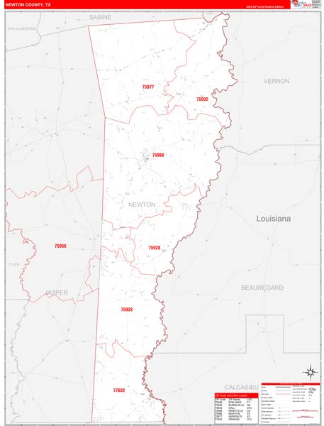 Maps Of Newton County Texas