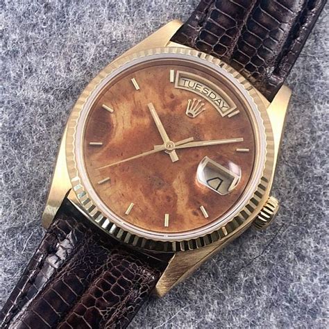 Fs Rolex Day Date Ref 18038 Birch Dial From 1980 Watchcharts Marketplace
