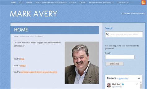 Going Into Some Kind Of Semi Torpor Mark Avery