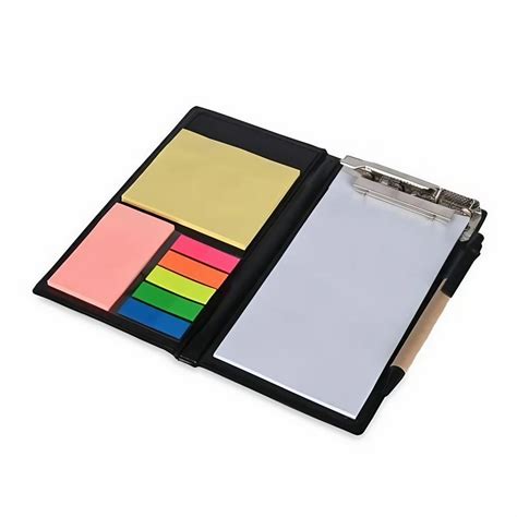 Leather Binding Sticky Note Pad With Clipboard For Office Paper Size 3x5 At Rs 100 Piece In