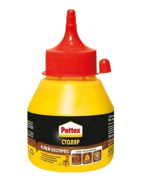 Glue For Wood Joiner Carpentry Pva D2 Pattex 125 G Etsy