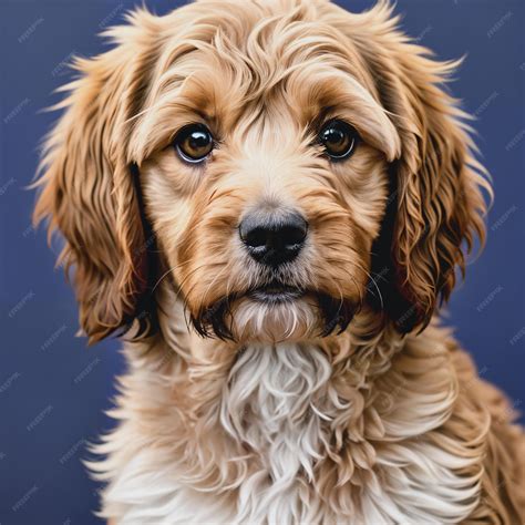 Premium Ai Image Cockapoo Portrait