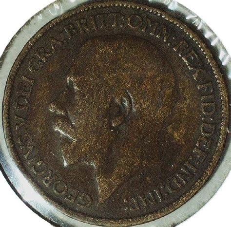 1918 United Kingdom Half Penny Km 809 Fc 465 Ebay