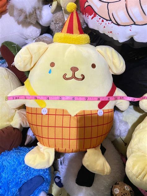 Sanrio Pompompurin Cry Party Plush Hobbies And Toys Toys And Games On